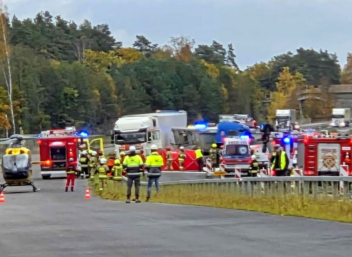 Tragiczny wypadek na Trasie Kaszubskiej. Jedna osoba nie żyje ...